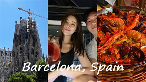 Vlog 스페인 바르셀로나 신혼여행 바르셀로나호텔강추 인생빠에야추천 가우디투어 사그라다파밀리아 구엘공원 루프탑추천 타파스바추천 Youtube