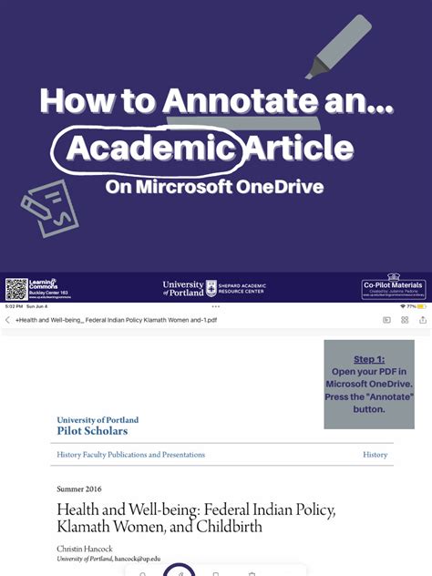annotating academic article pdf
