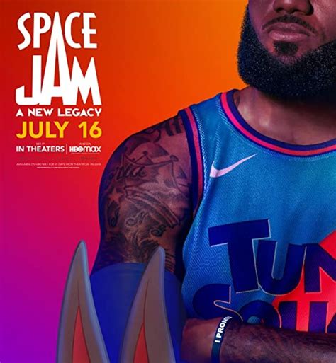 Lebron James And The Looney Tunes In Space Jam A New Legacy Posters
