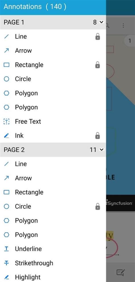 Easily Lock And Unlock Annotations Using Xamarinforms Pdf Viewer