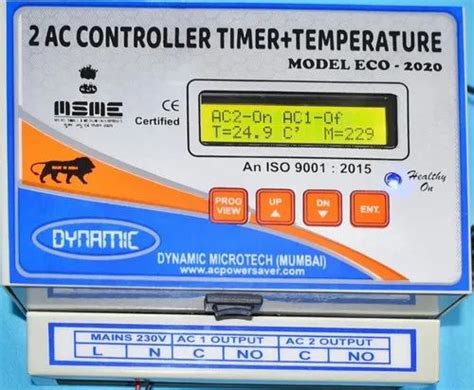 AC Digital Timer AC TIMER LCD HEAVY DUTY ADVANCED CHANGEOVER FOR AC AC Manufacturer From Mumbai