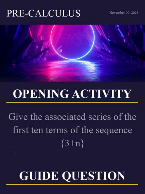 Pre Calculus Sigma Notation Pdf