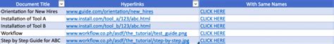 How To Batch Rename Multiple Hyperlinks At Once In Excel Sheetaki