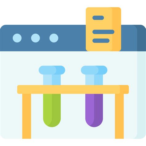 Virtual Lab Special Flat Icon