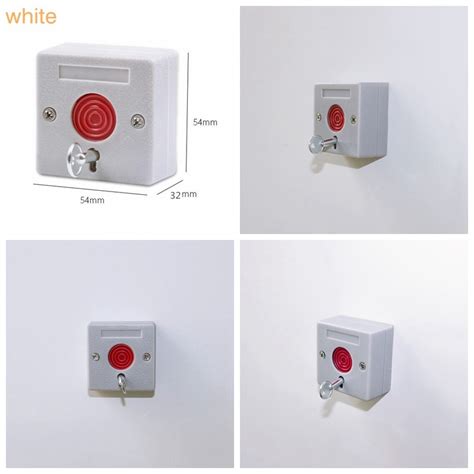 Small Emergency Panic Button With Manual Key Reset Alarm SR A Fire Security Factory More