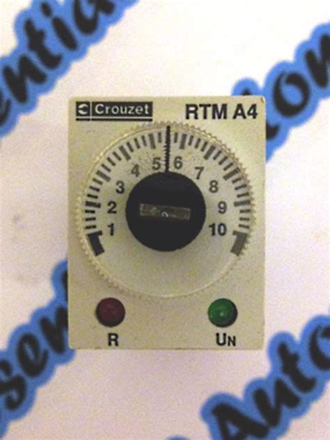 Crouzet Rtm A4 88896102 Timer Essential Automation