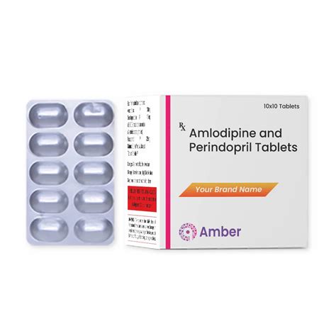 Amlodipine And Perindopril Tablets 5 Mg At ₹ 700box In Navi Mumbai