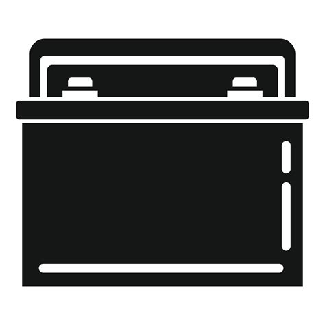 Car Battery Charger Icon Simple Vector Full Energy 14862735 Vector Art At Vecteezy