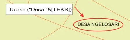 Mengenal Expression LABEL Pada ArcGis Benua Blog