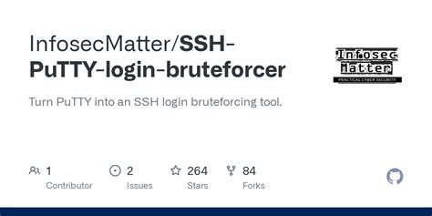 GitHub InfosecMatter SSH PuTTY Login Bruteforcer Turn PuTTY Into An SSH Login Bruteforcing Tool