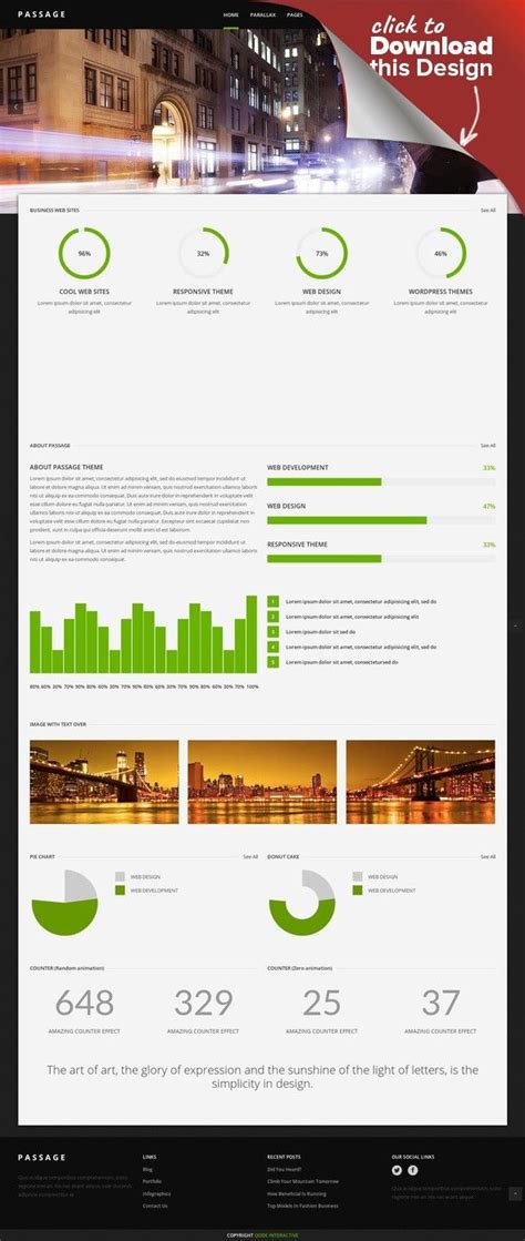 Passage Responsive Retina Multi Purpose Theme Web Template Design