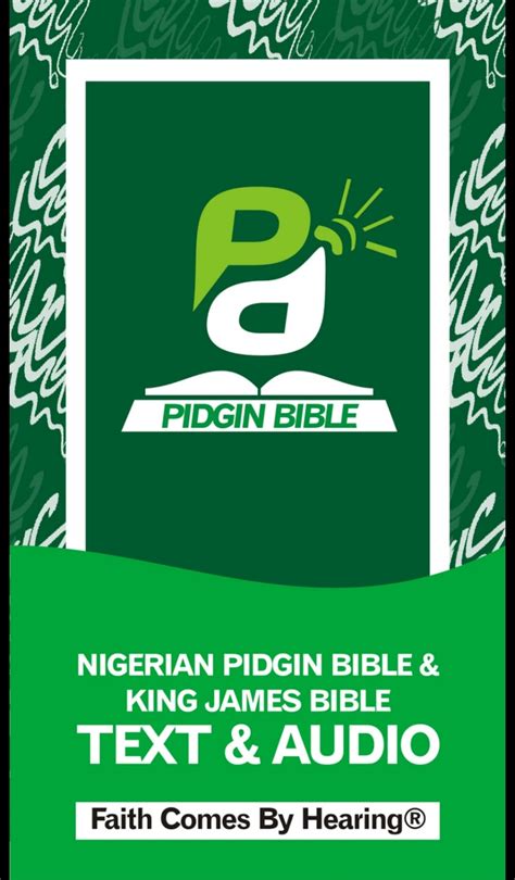 Special Edition Naija Pidgin With Kjv Bible For Android Download