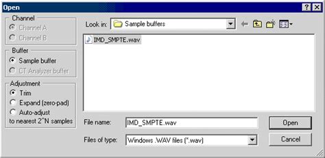 Test And Measurement Applications Wav File Fft Analysis Using Dscope Iii