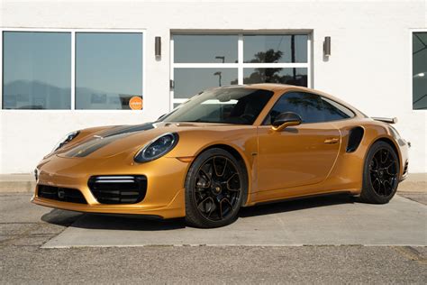2 200 Mile 2018 Porsche 911 Turbo S Exclusive Series For Sale On Bat