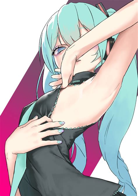 Hatsune Miku Vocaloid Drawn By Rsk Tbhono Danbooru