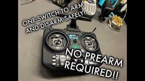 Edgetx Use A Single Switch For Armdisarm Safely No Prearm Req