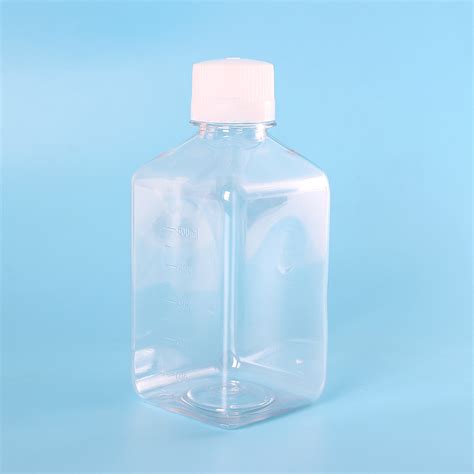 500ml Storage Flask Bottle For Sterile Buffer Cell Culture Transfer