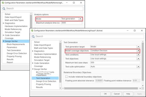 Verify And Validate Variant Models With Code Compile Activation Time
