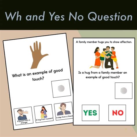 Good And Bad Touch Activity Safe And Unsafe Touch Private Parts