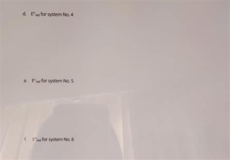 Solved Part A Cell Potenttals Table I Full Cell Notation