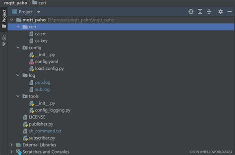 Mqtt Broker Mosquito配置以及使用tls证书登录附上python调用代码python Mqtt Tls Csdn博客