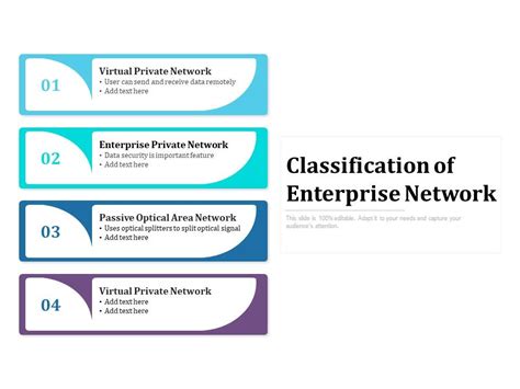 Classification Of Enterprise Network Ppt Powerpoint Presentation Gallery Ex