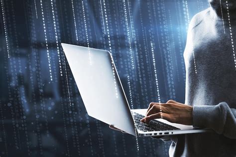 Premium Photo Hacking Computing And Software Concept