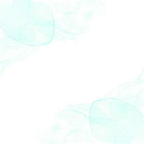 Cyan Ink Border Frame 34000826 Png