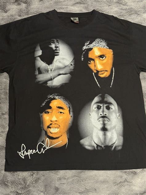 Genuine Vintage Pac Tupac Shakur Shirt Hip Hop Makav Gem