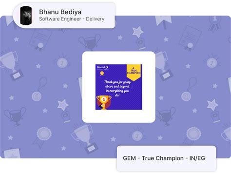 Bhanu Bediya On Linkedin Gemtruechampionineg Mastek Mastekeer