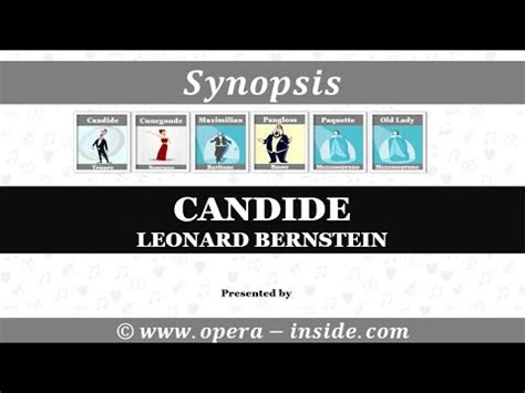 The Synopsis Of Candide In 4 Minutes Plot Roles Youtube