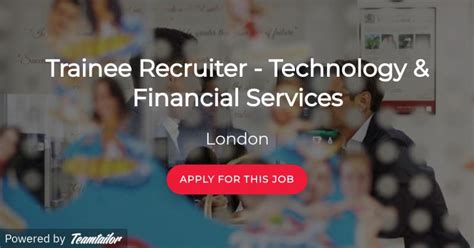 Skillfinder International On Linkedin Trainee Recruiter Technology And Financial Services