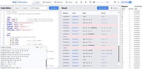 Github Haoziwaninteractive Risc V Simulator A Web Based Risc V Simulator Riscv