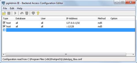 Allowing External Connections To The Postgresql Dbms