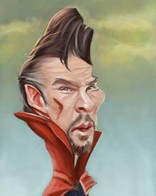 Dr Strange R Caricature