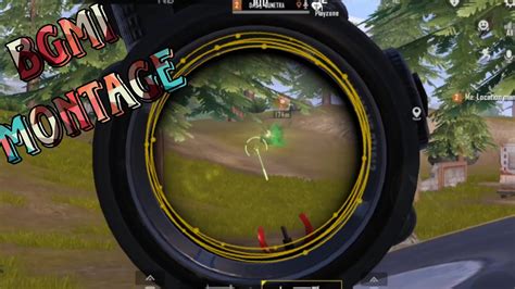 BGMI MONTAGE YouTube