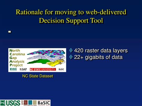 Ppt O Nline Gap D Ata E Xplorer T Ool An Open Source Gis Decision Support Tool For Gap