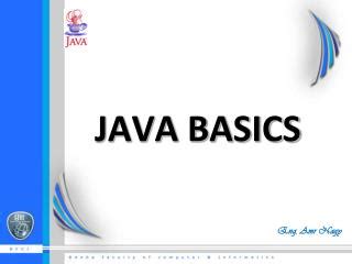 PPT JAVA BASICS PowerPoint Presentation Free Download ID 3061898