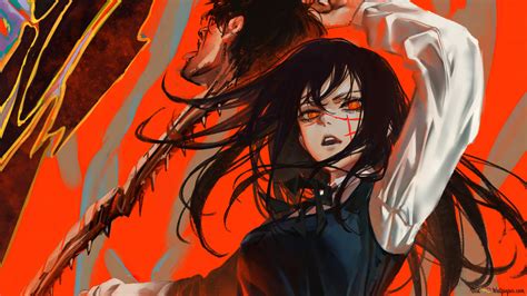 War Devil Chainsaw Man 4k Wallpaper Download