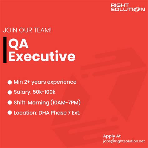 right solution on linkedin hiringnow qaexecutive job2024 qajobs qualityassurance…