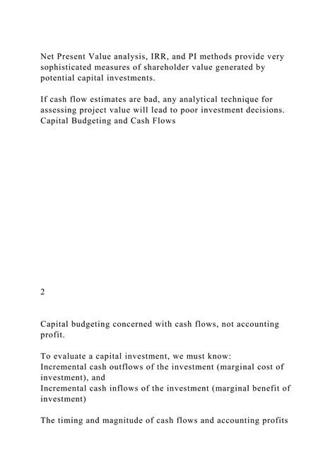 Compute Irr And Npv In Microsoft Excel 1irr Function Docx