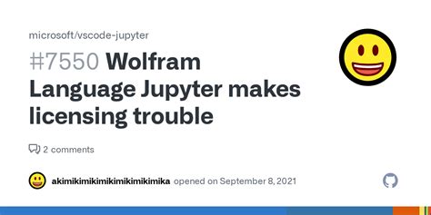 Wolfram Language Jupyter Makes Licensing Trouble · Issue 7550