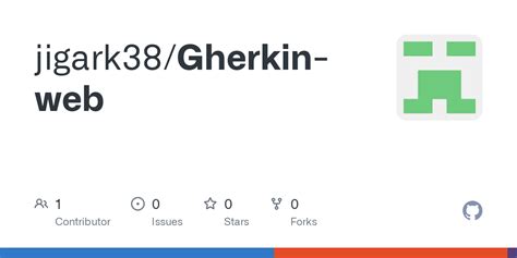 Github Jigark38gherkin Web