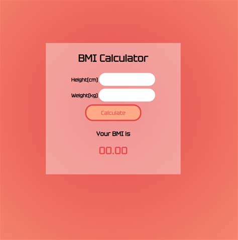 GitHub Saretta BMI Calculator