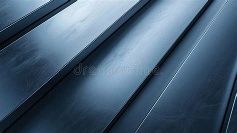 Close Up View Of Smooth Metallic Sheets Overlapping On A Construction Site Stock Image Image