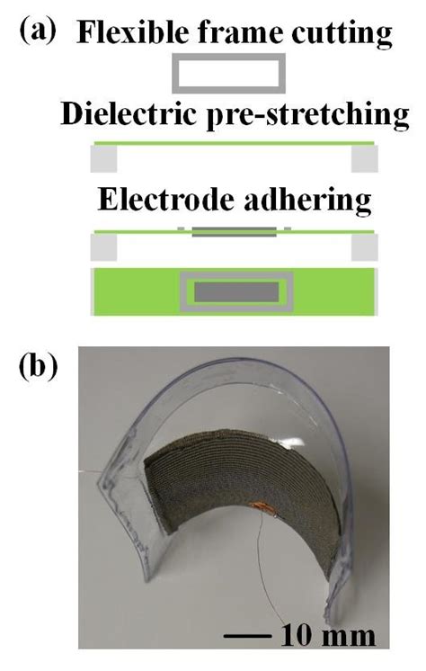 The Bending Actuator A The Fabrication Procedure And B The Download Scientific Diagram