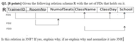 solved q2 [8 points] given the following relation schema r