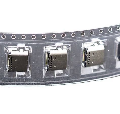 Usbc 24 S G Hz Smt Usb Type C 24 Pin Smt Socket Toby Electronics