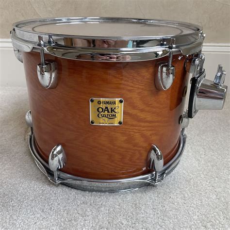 Yamaha 12” Oak Custom Mounted Tom Drum Mij 2000s Honey Reverb