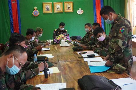 ត្រៀមកម្លាំងដើម្បីចូលរួមការពារសន្តិសុខ សណ្ដាប់ធ្នាប់ សុវត្ថិភាព សម្រាប់ឱកាសទិវាបុណ្យឯករាជ្យជាតិ